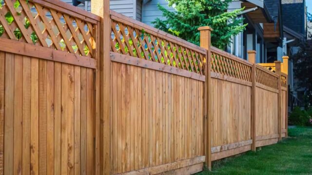 The Parts of a Simple Wood Fence - Don Juan's Kitchen